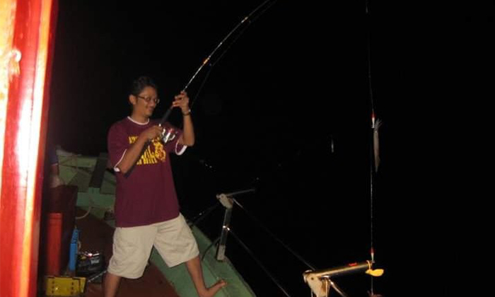 Cara Betul Buat & Guna Perambut Candat Sotong - Umpan