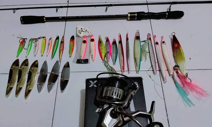 Kelengkapan Asas Teknik Jigging Ringan - Umpan
